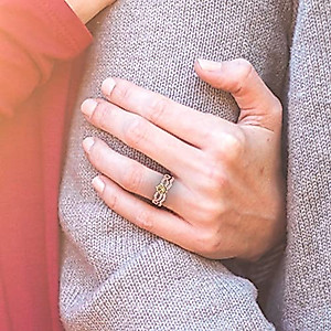 Clara Pucci 1.5 carat Round Shape Halo Solitaire Yellow Moissanite Wedding Anniversary Bridal Engagement Ring Band set 14k Rose Gold 3.5