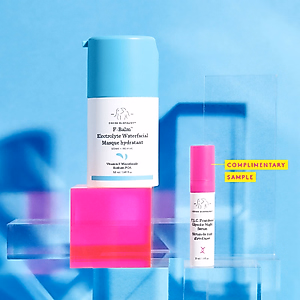 Drunk Elephant F-Balm Electrolyte Waterfacial Midi - Hydrating & Replenishing Face Cream (15mL / 0.5 Fl Oz)