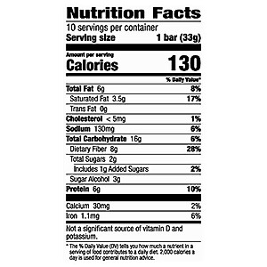 Fiber One Chewy Protein Bars, Caramel Nut, Protein Snacks, 10 ct (Pack of 6)