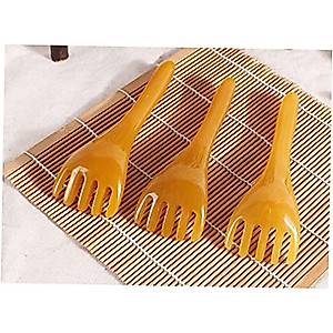 Healeved Massagers for Feet Thai Massage Tool Massaging Comb Jade Massager Massage Comb Massage Stick Facial Massage Tool Jade Comb Five Claw Massager Tendon Stick Sole of Foot