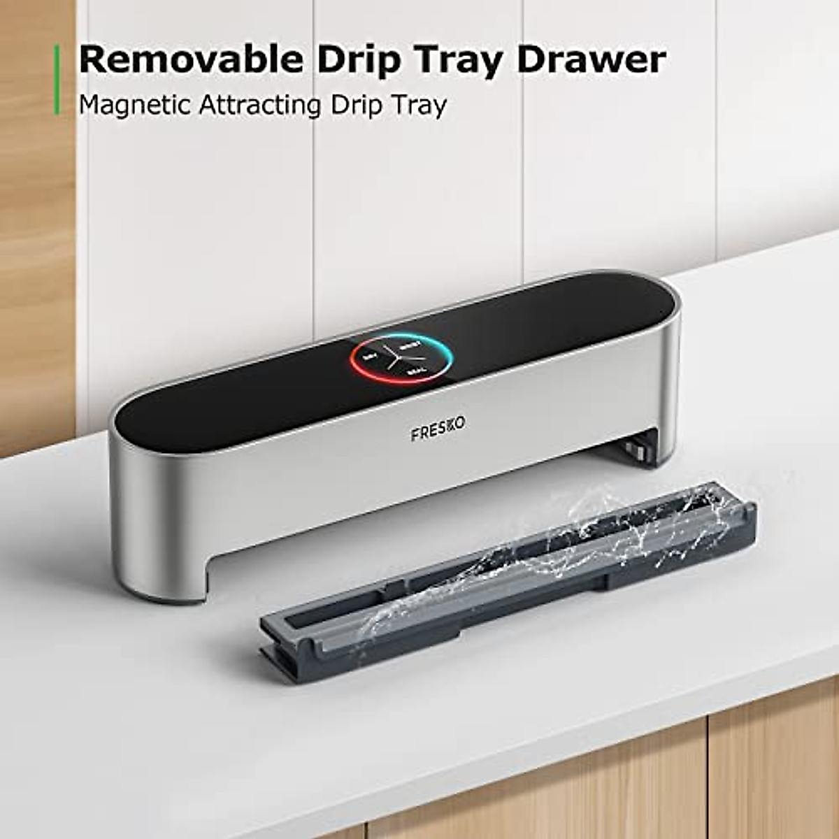 FRESKO Hands-Free Full Automatic Vacuum Sealer Machine with Food Preservation Bags, LED Touch Screen (ETL Certified)