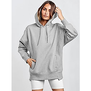 ANRABESS Hoodies for Women Oversized 2023 Fleece Casual Hooded Drop Shoulder Baggy Sweatshirt for Teen Girls Long Sleeve Fall Winter Warm Y2K Gym Outfit Fashion Preppy Clothes Pocket 1190-yanhui-S