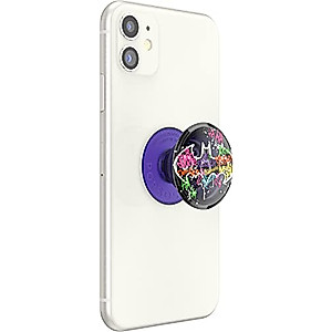 PopSockets Translucent Phone Grip with Expanding Kickstand, PopSockets for Phone, DC Comics - Distressed Batman