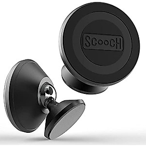 Scooch Wingback Pop Up Phone Grip, Kickstand, and Phone Holder Bundled Wingmount Universal Magnetic Car Mount for Any Phone