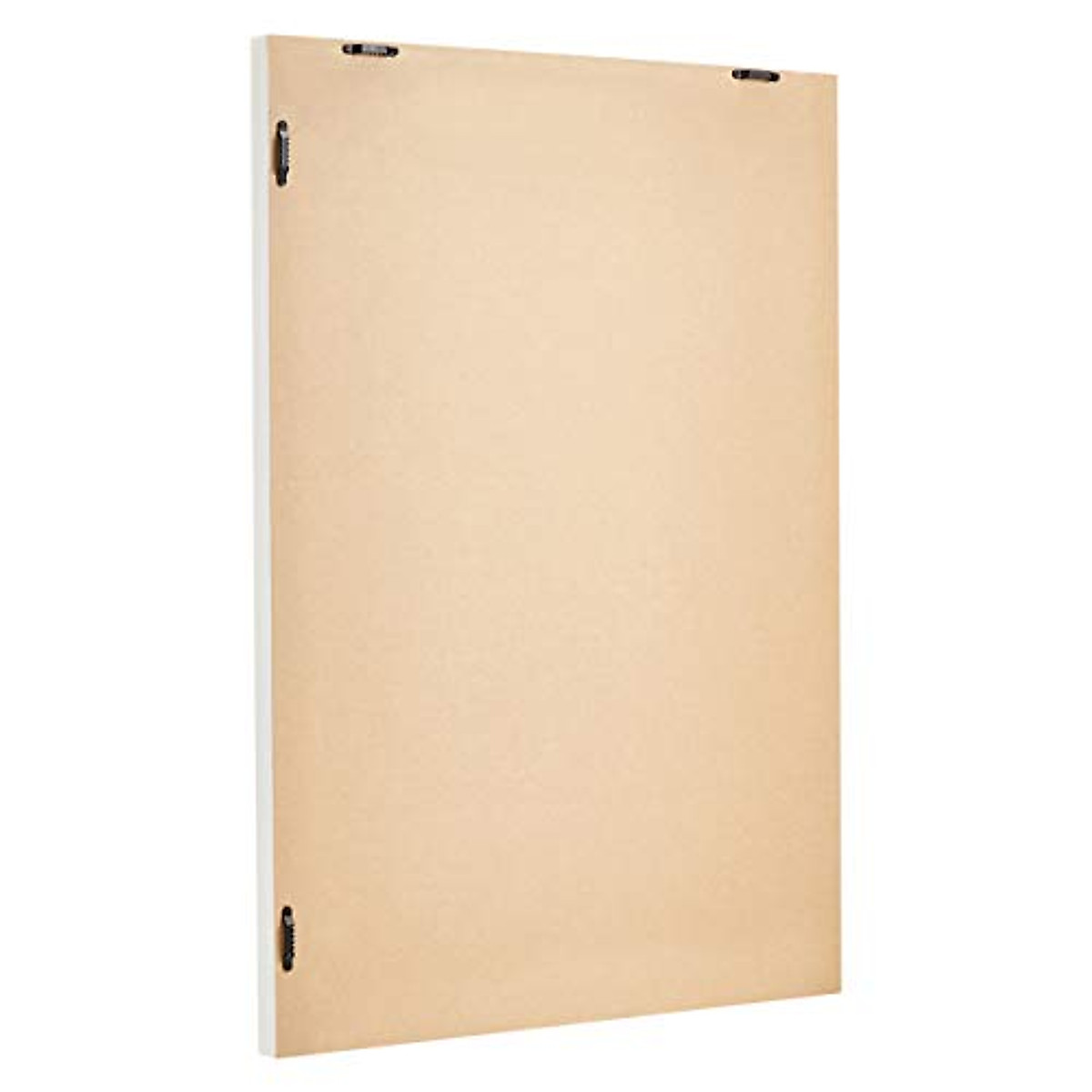 Amazon Basics Rectangular Wall Mount Mirror 20" x 28", Standard Trim, White