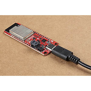 SparkFun Thing Plus - ESP32-S2 WROOM -No Bluetooth- Highly-Integrated Feather Form-Factor Development Board Equipped w/a 2.4 GHz WiFi System-on-Chip (SoC)- Transparent External Flash & RAM encryption