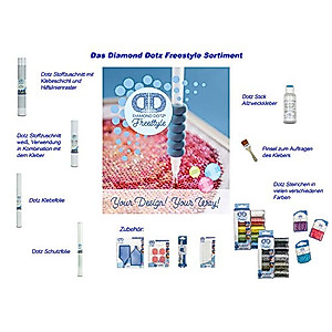 Diamond Art Fab Roll Plain 12x36 Freestyle Fabric, None