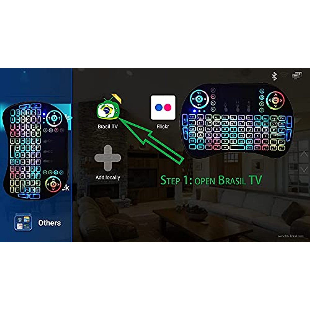 BETTER TV,BETTER LIFE! Brazil IPTV Renew Code for HTV Box 6/7, A1/2/3, HTV 3/5 Mini Keyboard for One Year