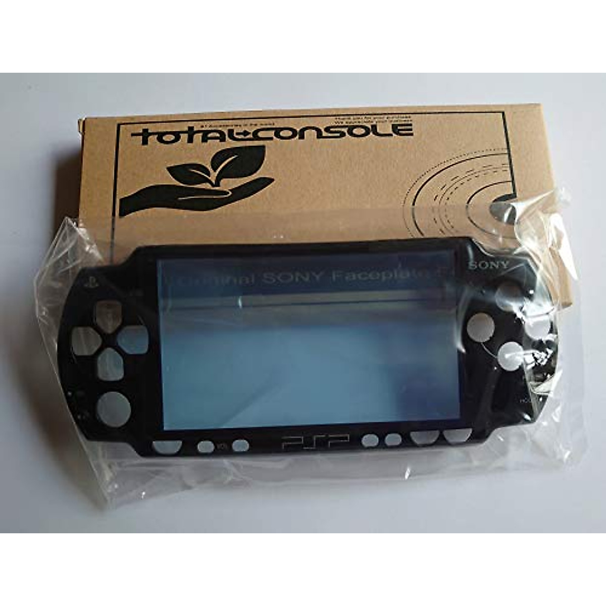 TOTALCONSOLE OEM Component faceplate for PSP 2000/2001 / 2002 Faceplate - Piano Black