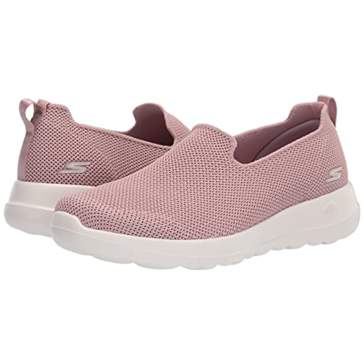 Skechers Women's GO Walk Joy-Sensational Day Sneaker, Mauve, 6.5