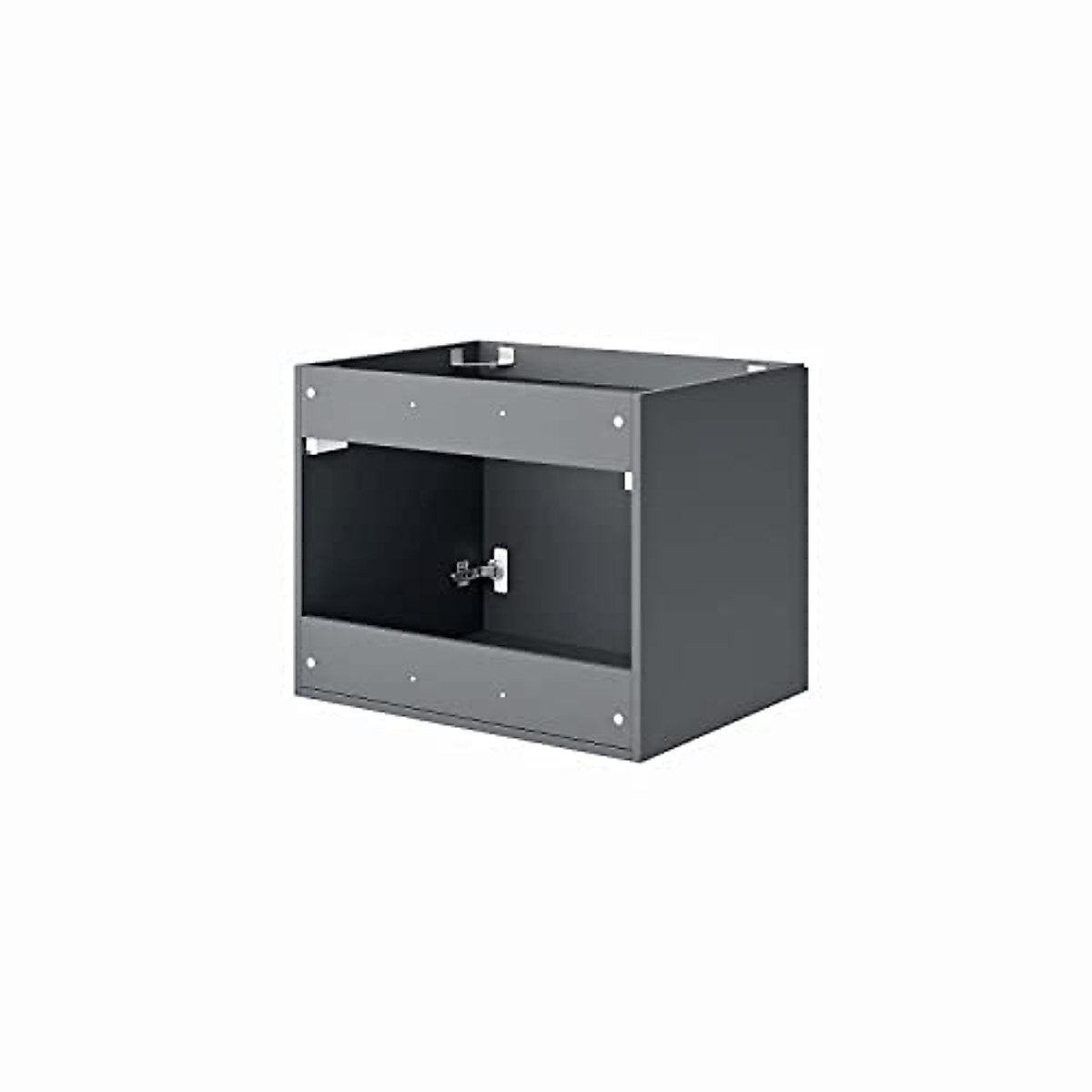 Modway Vitality 24" Bathroom Vanity Cabinet (Sink Basin Not Included), 24 Inch, Gray