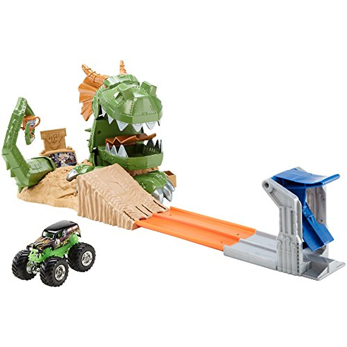 Hot Wheels Monster Jam Dragon Arena Attack Playset