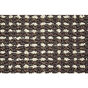 Garland Rug Berber Colorations Kitchen Slice Rug, 18-Inch by 30-Inch, Mocha