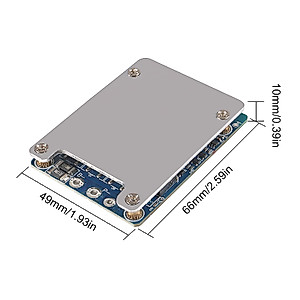 Lithium Battery Protection Board, AITRIP 2PCS 13S 48V 20A Li-ion Cell 18650 Battery Protection BMS PCB Board with Cable with Balance Function for 13S Battery Protection