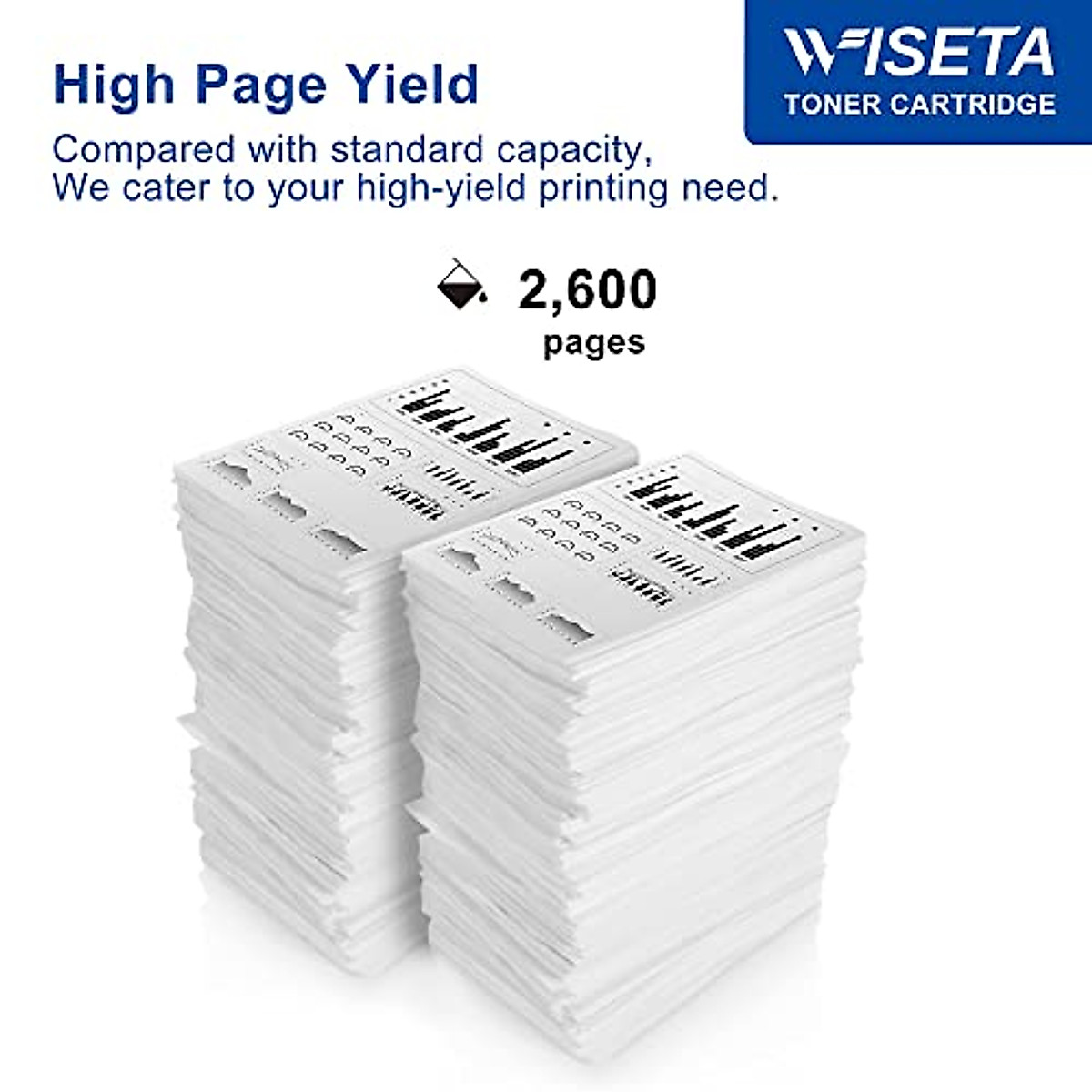TN450 TN-450 Toner Cartridge Replacement for Brother TN450 TN 450 TN420 TN 420 Compatible with HL-2270DW HL-2280DW HL-2230 MFC-7360N MFC-7860DW DCP-7065DN Intellifax 2840 2940 (2 Black)
