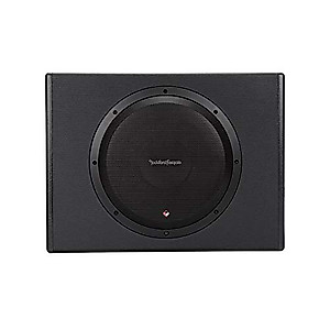 Rockford Fosgate P300-12 12" 300W Sealed Powered Subwoofer Sub Enclosure+Amp Kit