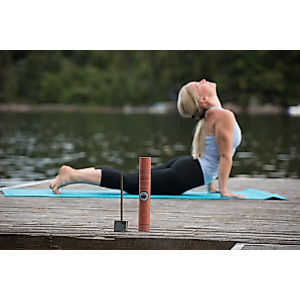 Nantucket Spider Mosquito & Fly Repelling Outdoor Garden Incense Sticks Bundle | 2 Pack (28 Sticks) & Artisanal Stone Block Incense Holder (1ct) | Spiced Coffee (14 Sticks) & Meadow (14 Sticks)