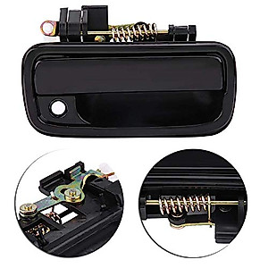 LCWRGS Exterior Outside Door Handle Replacement for Toyota Tacoma 1995 1996 1997 1998 1999 2000 2001 2002 2003 2004, 2Pcs Front Driver & Passenger Side, 6922035020 6921035020