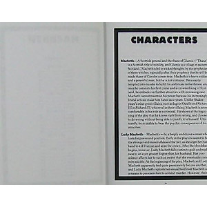 Macbeth: No Fear Shakespeare Side-by-Side Plain English