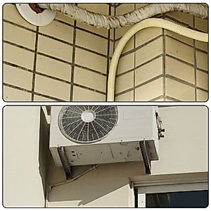 AC Parts 20Ft Mini Split AC Drain Hose Air Conditioner Parts & Accessories Water Drain Line, Flexible Drain Pipe for Ductless Mini Split Air Conditioner Heat Pump Systems