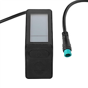 Bike Fender Electric Bicycle LCD Display Speed Battery Power Indicator KT LCD4 Dashboard for 24V 36V 48V E-Bike Scooter Mud Guards (Size : Other Connector)