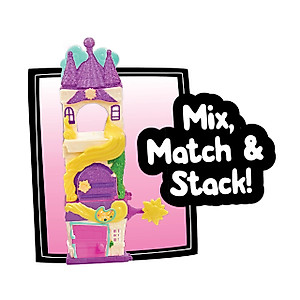 Disney Doorables Enchanted Princess Playset, 1.5-inch Collectible Figures