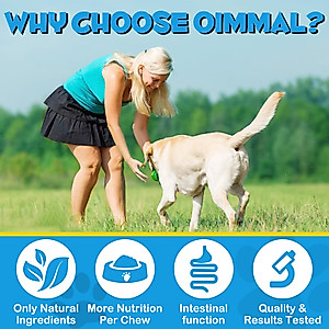 Anal Gland Support Soft Chews for Dog, Dog Anal Gland Treats w/Pumpkin, Dog Anal Gland Digestive Support Supplement Treatment Chews with Digestive Enzymes & Probiotics