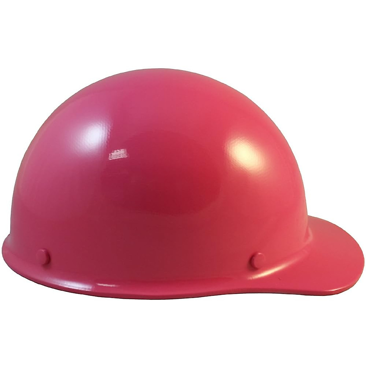 Skullguard Cap Style Jumbo Size Hard Hat with Fas-Trac 3 Ratchet Suspension Custom Hot Pink Color