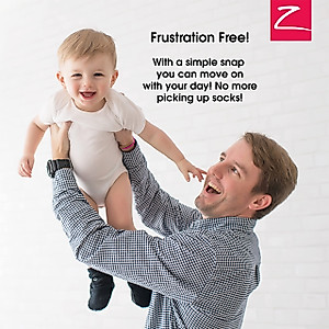 Zutano Unisex Cozie Fleece Baby Booties with Grippers, Baby Essentials, Gray, 18 Months