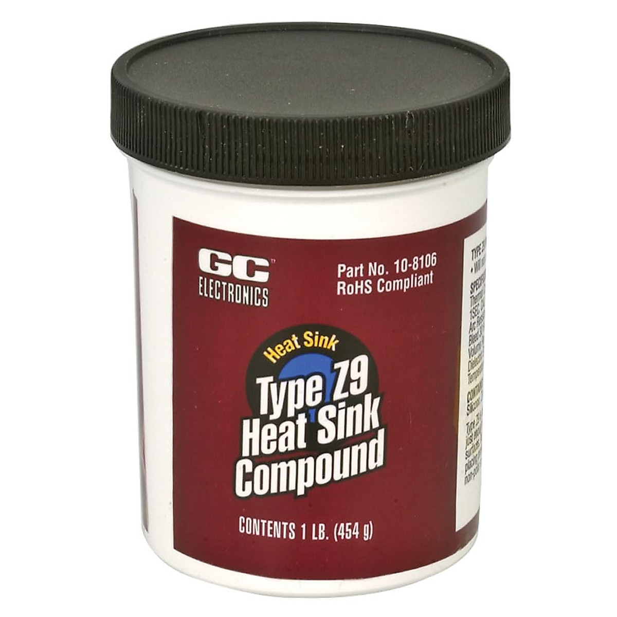 GC Electronics 10-8106 Thermal Management Access Thermal Grease White Paste 1 Lb. Can