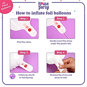 HOUSE OF PARTY Groovy Daisy Flower Balloons - 114 Pcs Pastel Rainbow Balloon Arch Garland Kit - Clear Bubble & Bobo Balloons - Perfect for Birthday, Baby Showers, Weddings & Party Decoration!