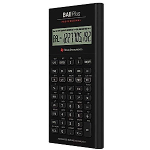 Texas Instruments BA II Plus Professional Financial Calculator IIBAPRO/CLM/1L1/D