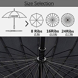 zooro Samurai Umbrella Windproof Semi-automatic Ninja Samurai Umbrella,The Best creative gift (8 Bone)