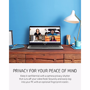 HP Chromebook 14b Laptop, 11th Gen Intel Core i3-1115G4, 8 GB RAM, 128 GB SSD, 14” HD Anti-Glare Touchscreen, Chrome OS, 720p Webcam and Camera Shutter, Audio by B&O, Backlit Keys (14b-nb0010nr, 2021)