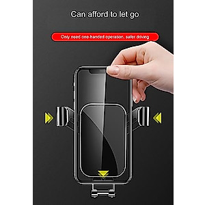 SDTHMY Car Phone Holder Compatible with Volvo XC40 XC60 XC90 Mobile Phone Stand Navigation Brackets air Conditioning Vents Interior Accessories 2018 2019 2020 2021 2022 2023 (for 2019-2023 S60)