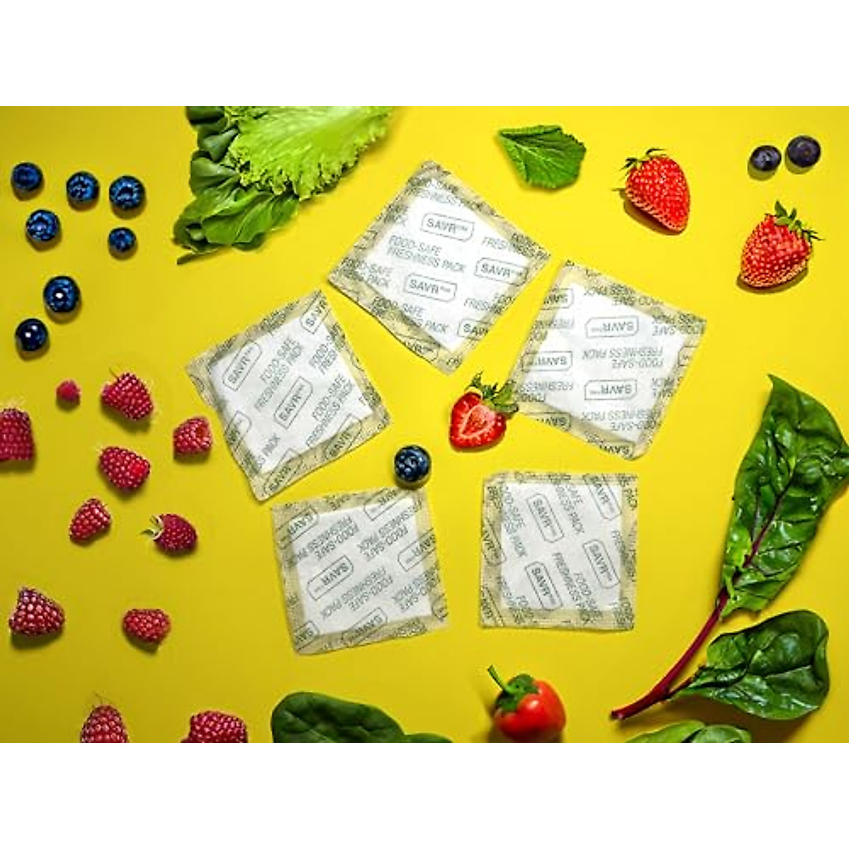 SAVRpak Freshness Packs keep your produce fresh and tasty 2-4X longer. SAVRpak is food-safe and certified for use with organics (20)