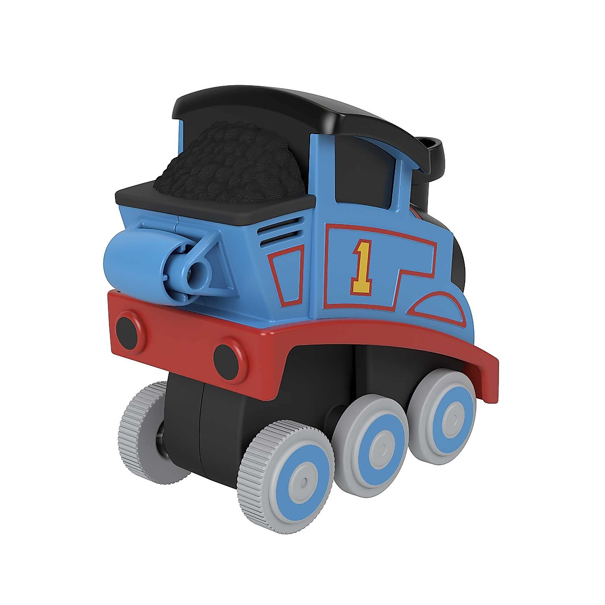 Thomas & Friends Racing Toy Train, Press 'n Go Stunt Thomas Engine for Toddler & Preschool Pretend Play ​Ages 2+ Years