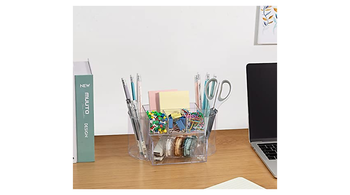 Clear Acrylic Desk Organizer - Keep Your Office Tidy