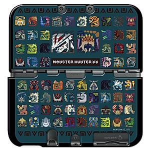 Monster Hunter Double Cross Cover for New Nintendo 3DS LL Monster Icon