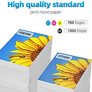 FASTINK Remanufactured HP 962XL Ink Cartridges Combo Pack Replacements for 962 XL HP Officejet Pro 9015 9018 9010 9025 9020 9012 9013 Printers Ink Cartridges 4 Pack (Latest Update in November)