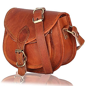 Leather Boho-Gypsy Bags For Women Shoulder Perfect Brown Leather Purses And Handbags For Everyday Use Handmade Leather Bag For Women Unique and Stylish Brown Leather Purse By KALANI EXPORT HOUSE