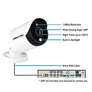 2pk 1080p Hd Wired Cams W/ Deterrent Light
