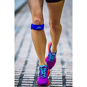 McDavid Adult Patella Knee Strap, Adjustable Support, Fits Left & Right Knee, Fits Men & Women, Adult M