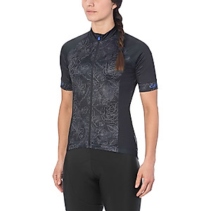 Giro Women Chrono Sport Jersey Adult Cycling Apparel - Black Floral (2020), Large