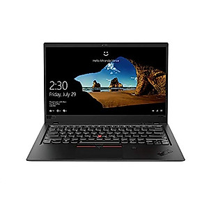 Lenovo ThinkPad X1 Carbon 6th gen Laptop, 14.0in FHD (1920x1080), Intel Core i7-8550U, 16GB LPDDR3, 512 GB Solid State Drive, Windows 10 Pro (Renewed)