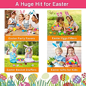 Kijamilee 12PCS Easter Eggs Filled with Pull Back Car Toys, Easter Basket Stuffer for Toddler Boy Girl, Plastic Easter Eggs Filler Easter Gift for Kids, Goodie Bag Fillers, Easter Egg Hunt Party Favor