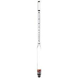 HYDROMETER - ALCOHOL, 0-200 PROOF and Tralle by Bellwether (Premium pack)