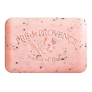 Pre de Provence Artisanal French Soap Bar Enriched with Shea Butter, Juicy Pomegranate, 250 Gram (Pack of 12)