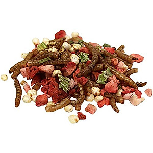 Sunseed Company 5 Pack of Wigglers and Berries, 2.5 Ounces Each, Trail Mix Treat for Hedgehogs