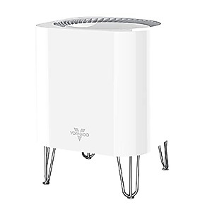 Vornado QUBE50 Air Purifier for Home, Bedroom and Office-True HEPA Filter to Remove [99.97% of Allergens], Eliminates Pet, Smoke, Dander-3-Step Filtration Process, Small, White